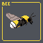 bumble bee spritesheet by fiehra
