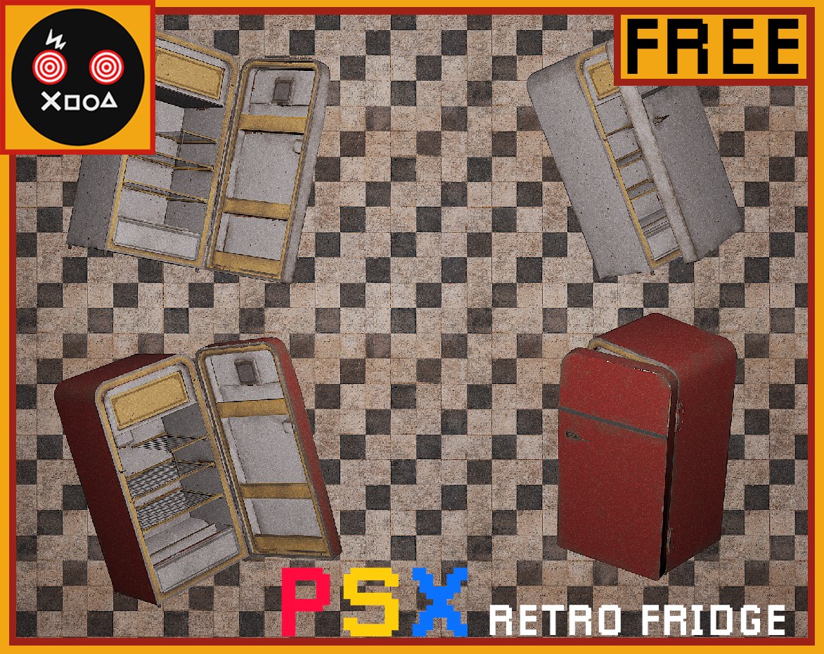 PSX Retro Fridge by AcchiHaven