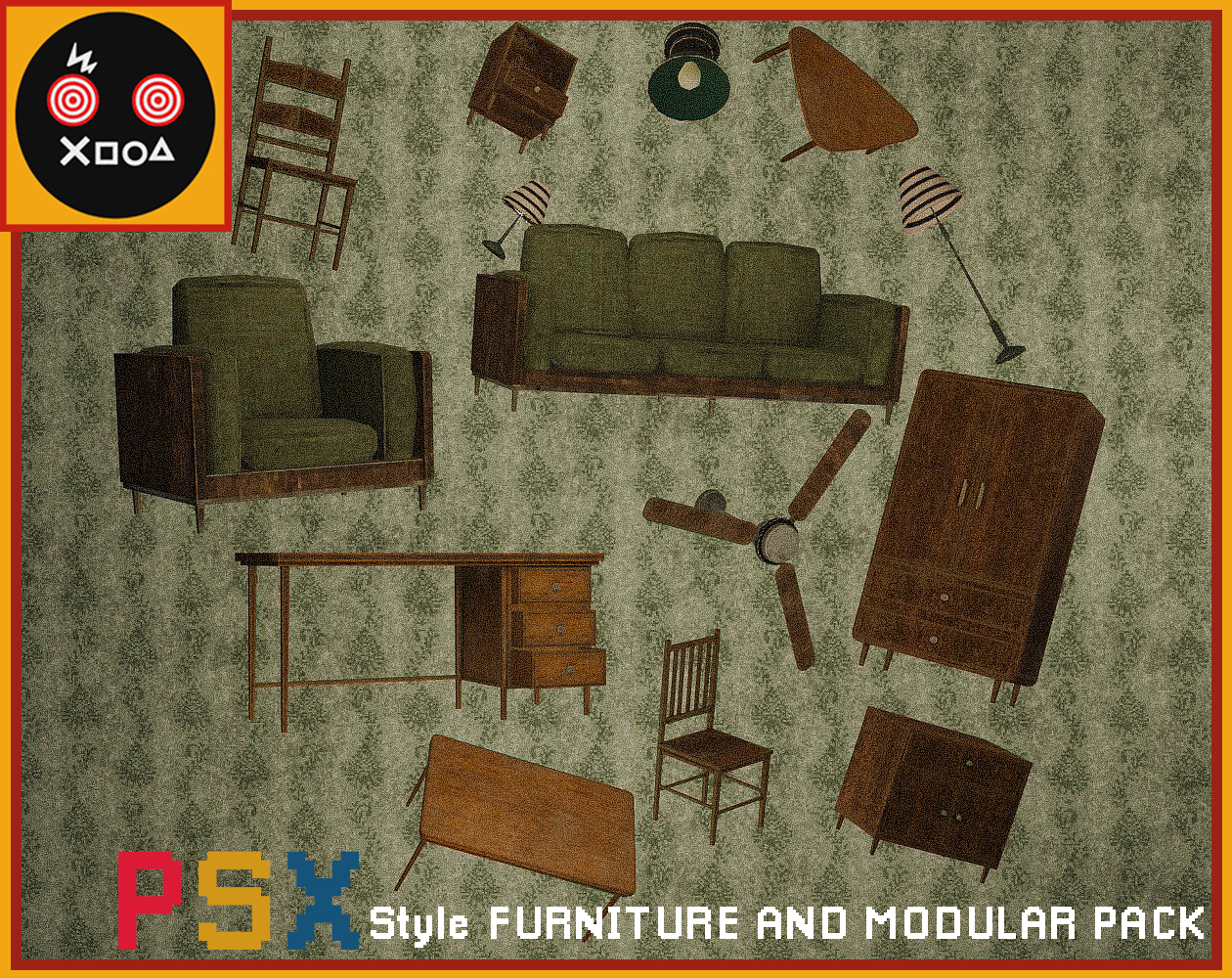 PSX Style Furniture and Modular Pack by AcchiHaven