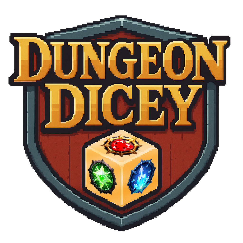 Dungeon Dicey By PixelsGD Dungeon Dicey By PixelsGD