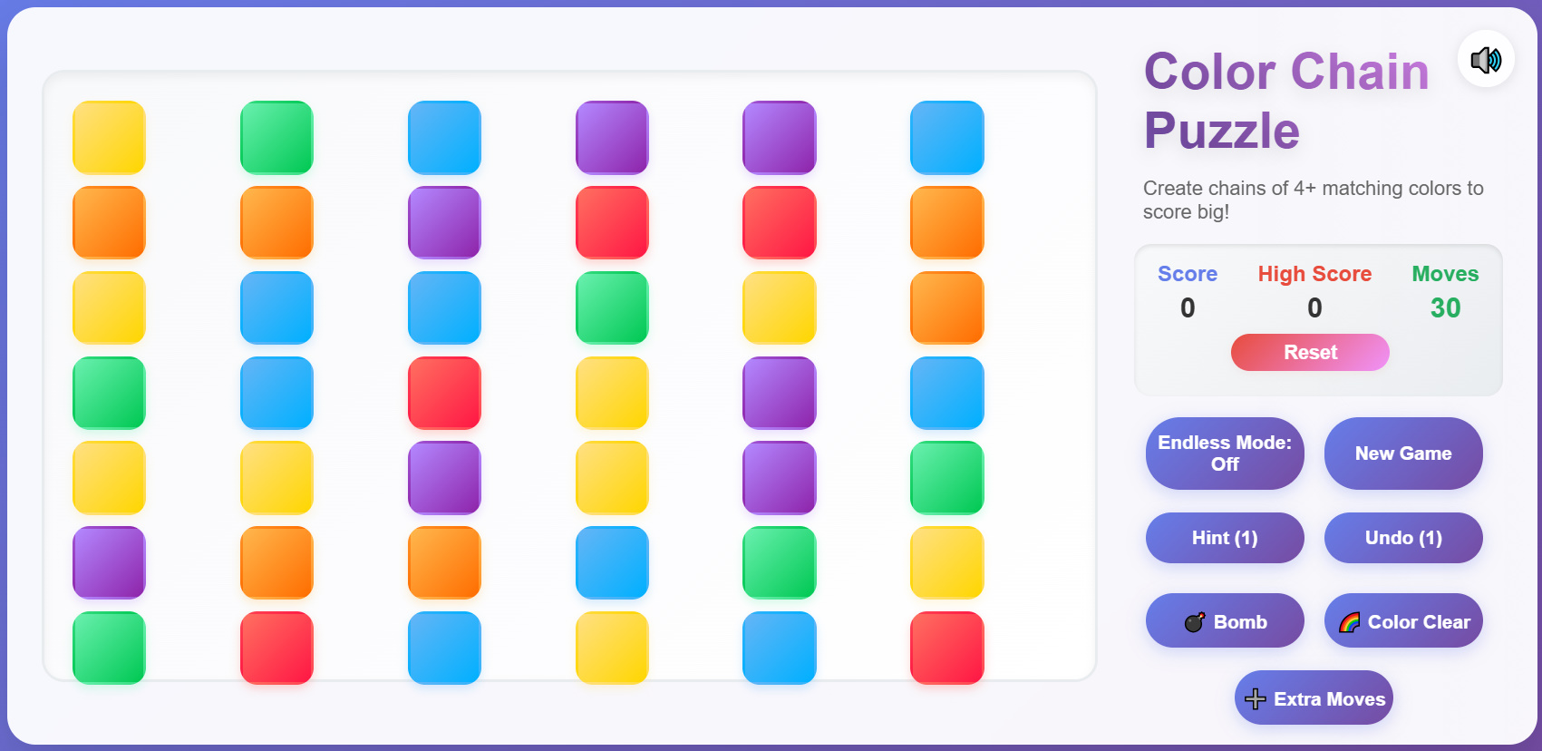 Colour Chain Puzzle by Subhash