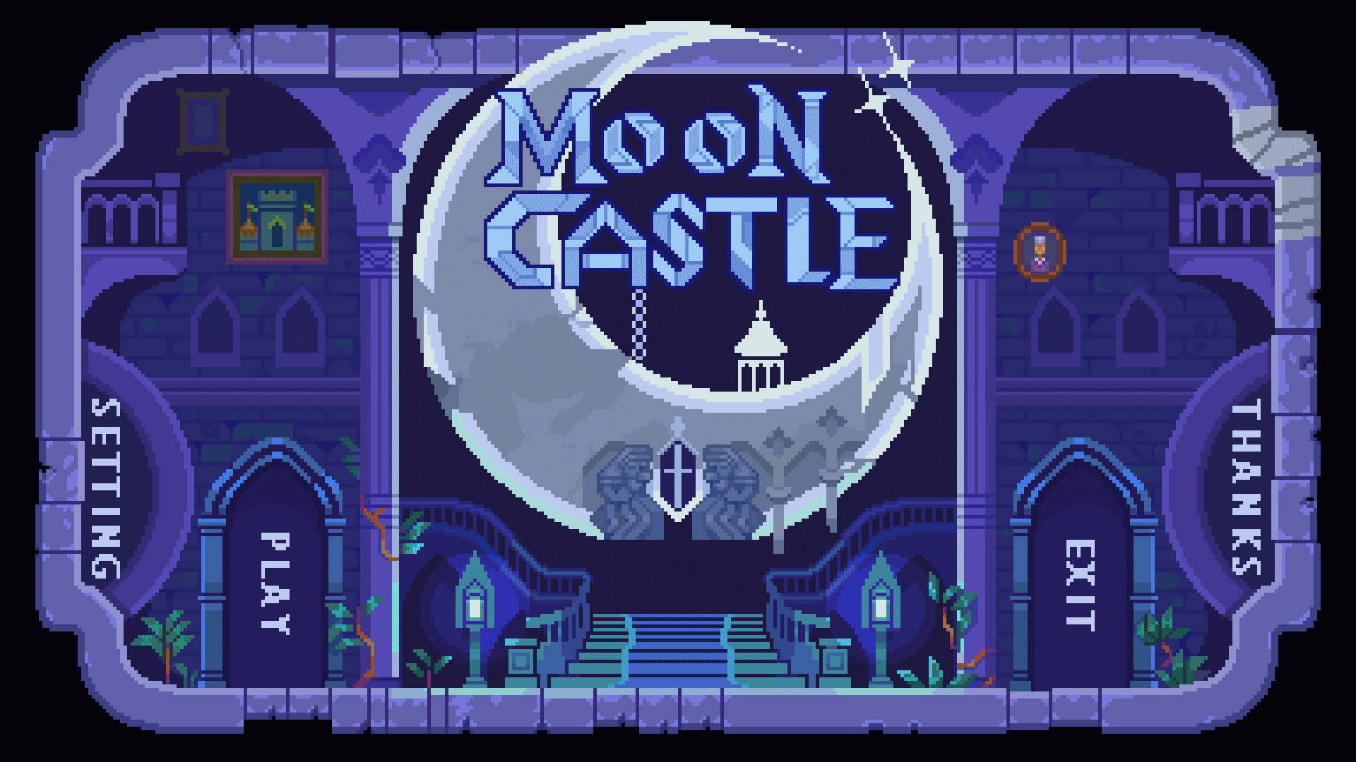 Magic Tower style pixel art asset by catpaper