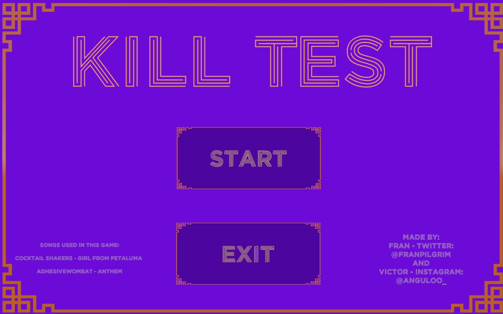 Kill Test by Aula Arcade