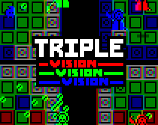 Triple Vision by JustACardboardBox