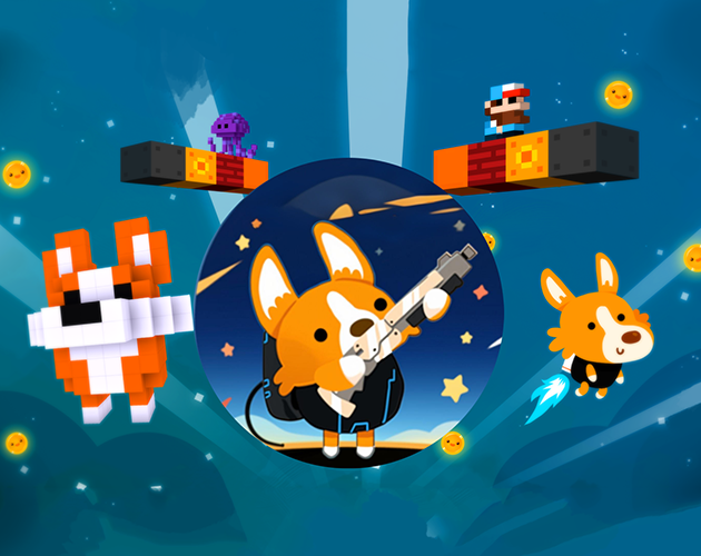 more levels and weapons - Crazy Corgi Battle by happylandgame