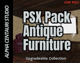 PSX Style Pack - Antique Furniture Upgradeable Collection by Alpha ...