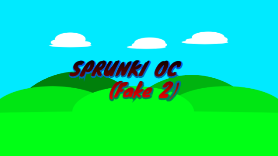Sprunki oc (Fake 2) by 10SDCreactor