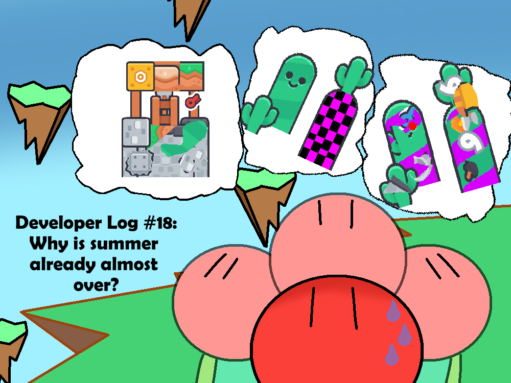 Developer Log #18: Why is summer already almost over? - itch.io