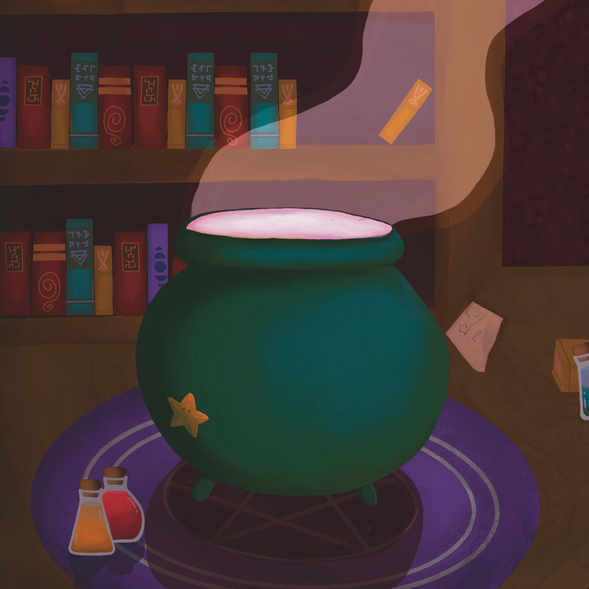 Potion Commotion by Bl4n8, Chris Kohler, Murasaki, robberrobsenbob