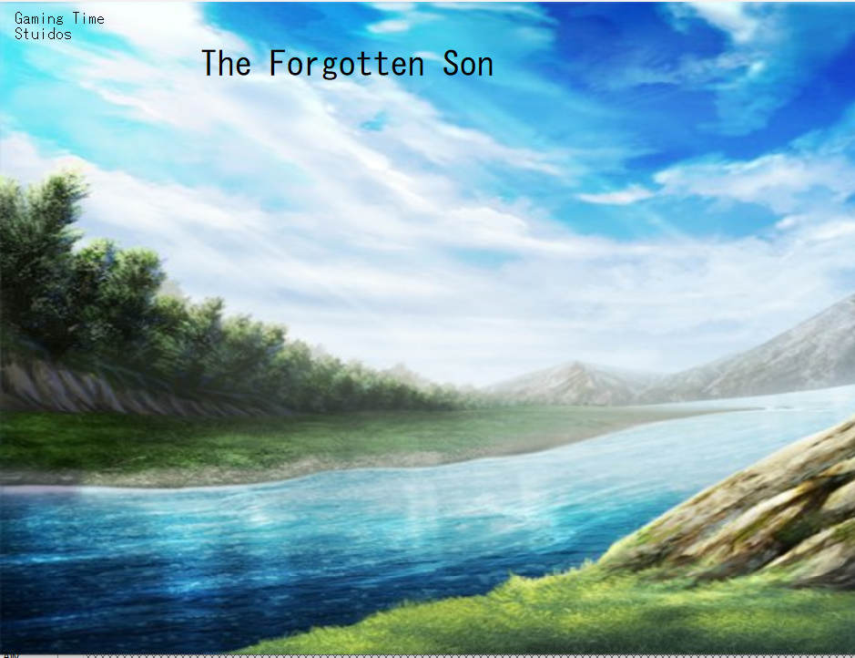 The Forgotten Son by GamingTimeStudios