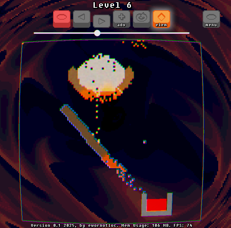 Version 0.1 - Heating up - Time Travel Sand Lab by ewornotloc