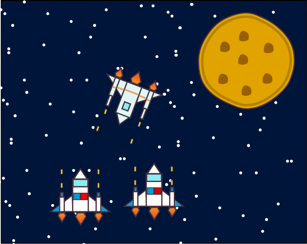Space Tax dodgers by Kemo