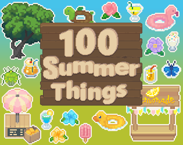 100 Summer Things, a new beginning. - 100 summer things by shubibubi