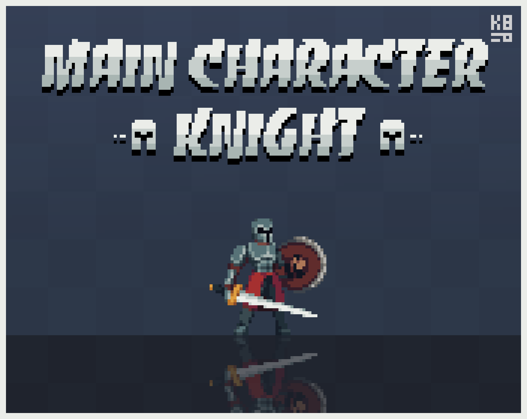 Main Character - Knight by KBPixelArt