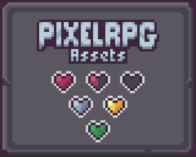 Animated HUD Health Bars - Pixel RPG by Snoblin