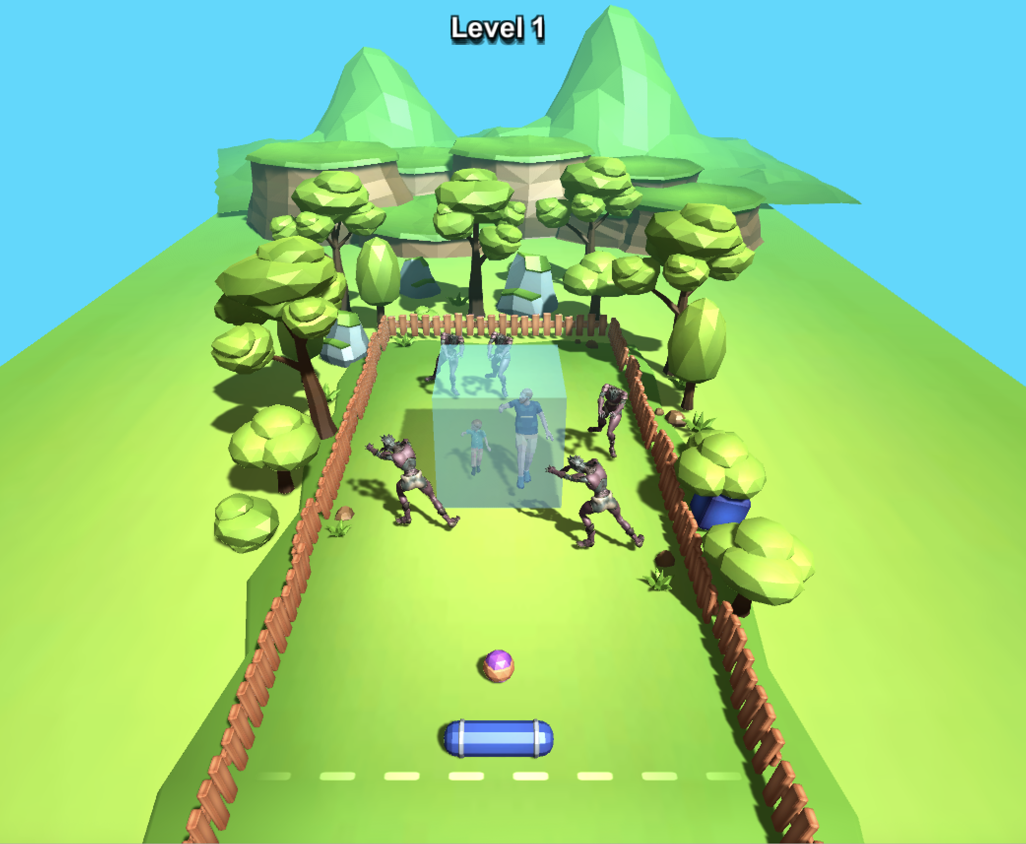 3D Breakout Zombie Escape by anilcool@gmail.com