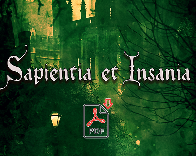 Horror Poster "Sapientia" by Philly