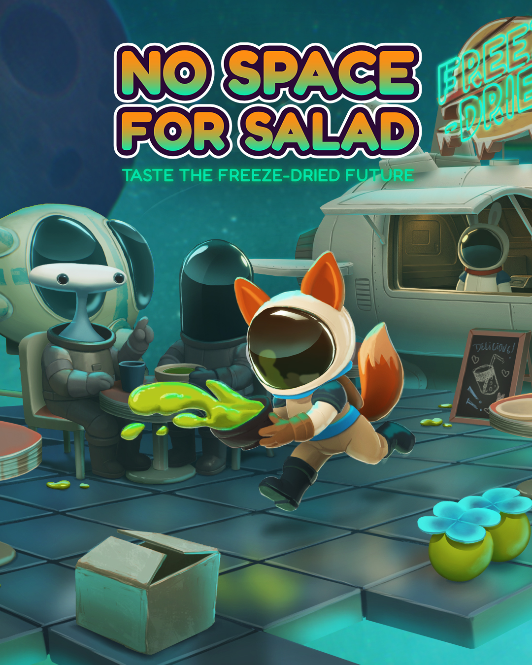 Devlog #2 – It’s Starting to Feel Like a Real Game - No Space For Salad by Tiidy Shell