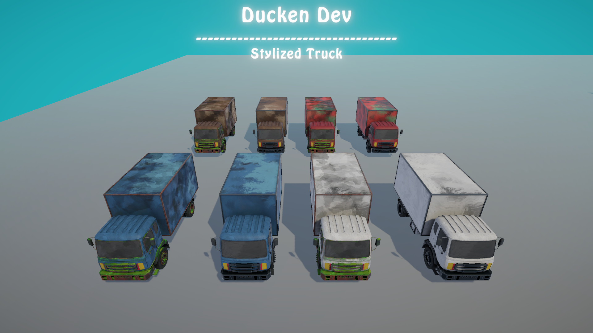 Stylized Truck - Ducken Studio by Ducken Studio