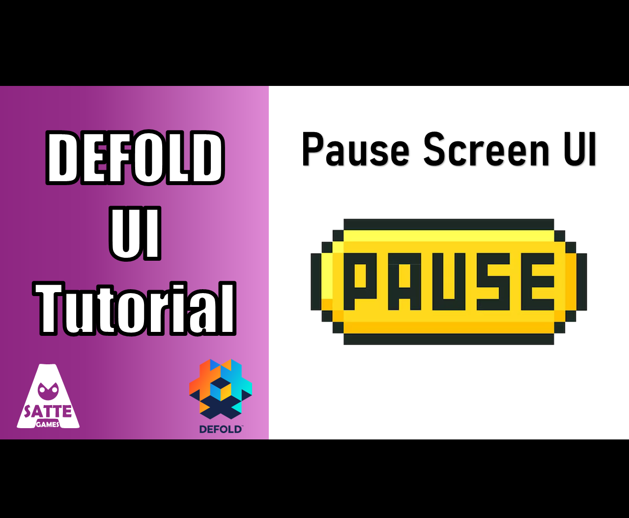 Pause Screen With Defold by Asatte Games