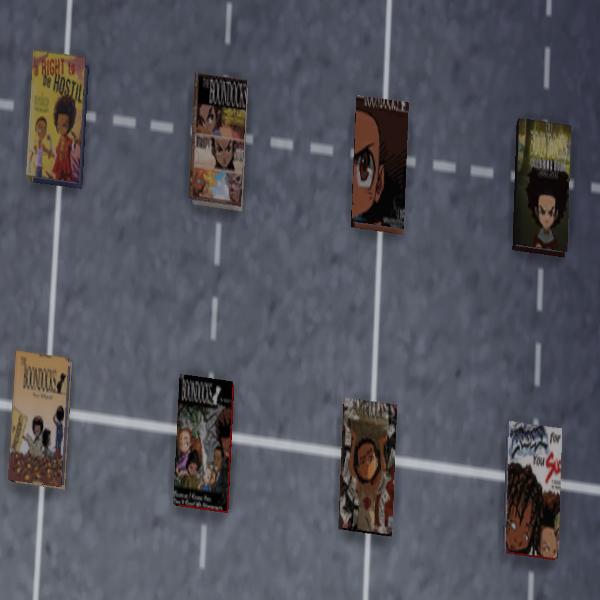 The Boondocks Books by SimmerMods
