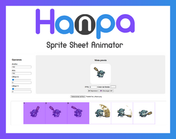 Hanpa Sprite Sheet Animator by HanpaGames
