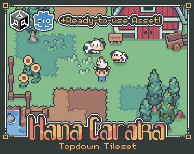 Hana Caraka - Topdown Tileset by Otterisk