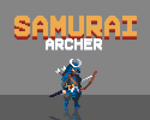 Samurai Archer 2D Pixel Art by Mattz Art