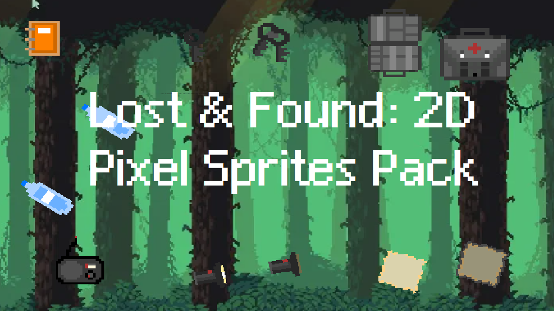 Lost & Found: 2D Pixel Sprites Pack by ShadowLightStudios