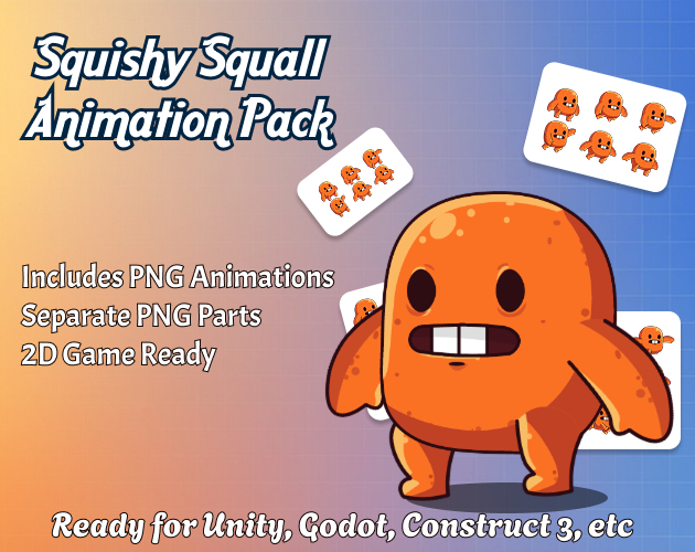 New Free Character – Squishy Squall (Vector PNG) - Squishy Squall ...
