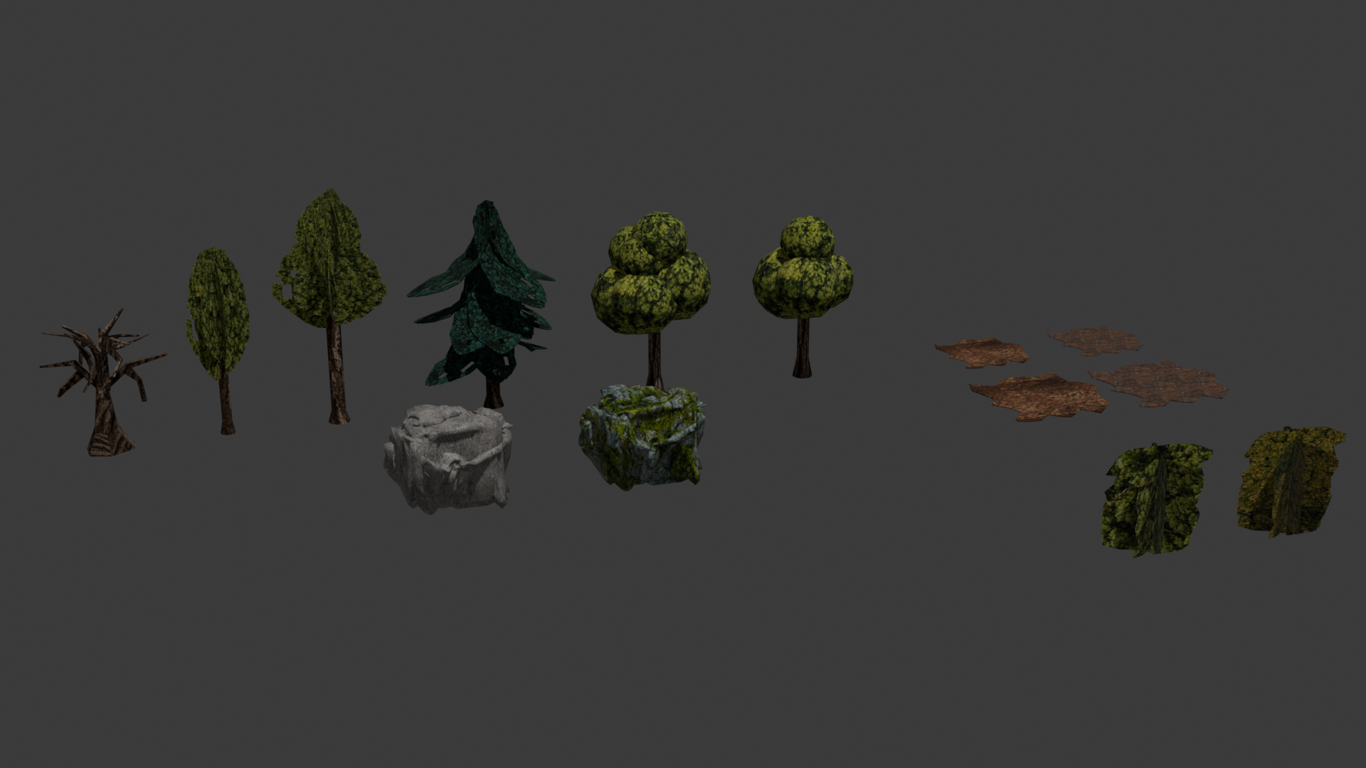 PSX pack 14 green environment by Mendel24