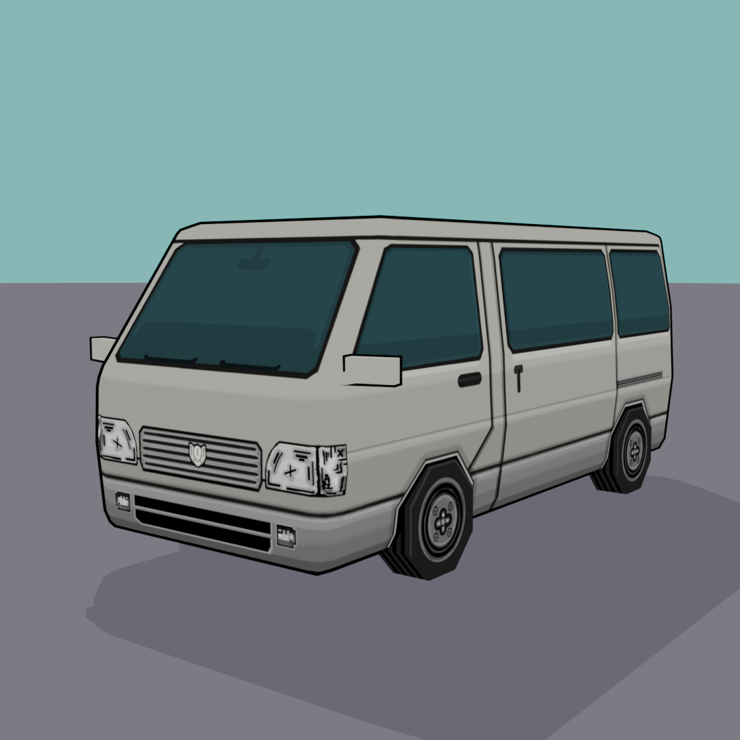 Retro Van by CrazyDrPants