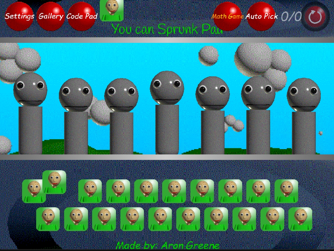 Comments 65 to 26 of 133 - SprunkiLand v2.6.1 | The BIG Update... by Aron Studios