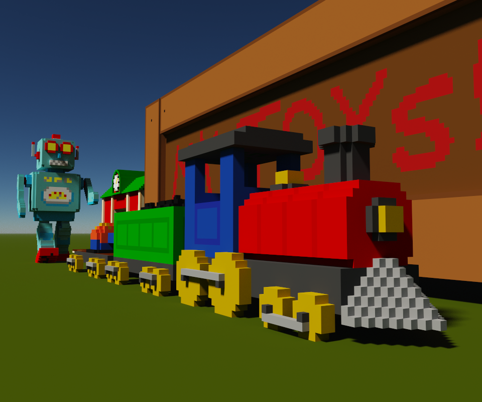 Chugga Chugga Loop Loop! by Team Ant, ClayRecords, Jwilson183 for GMTK Game Jam 2025 - itch.io