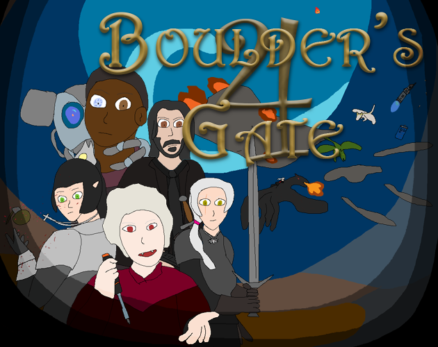 Boulder's Gate 4 by XCVG for 'So Bad it's Good' Jam 2025 - itch.io