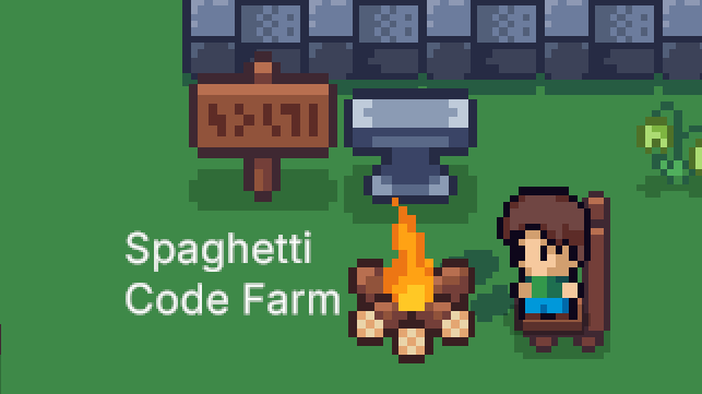 Spaghetti Code Farm by Dylan Williams for GMTK Game Jam 2025 - itch.io