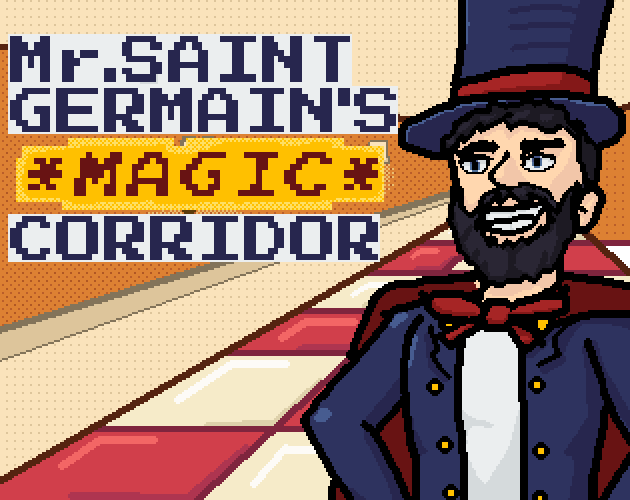 Rate mr. Saint Germain's Magic Corridor by Snibo for GMTK Game Jam 2025 - itch.io