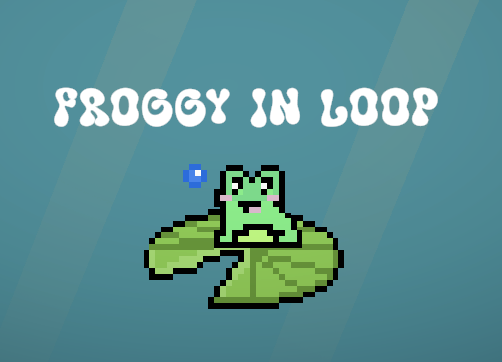 Froggy in Loop by Mumin, Rivertie