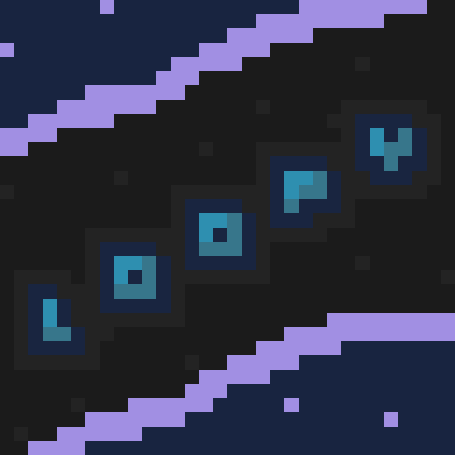 Loopy Crystals by Ventura