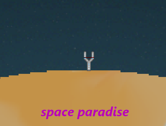 Space paradise by deraju