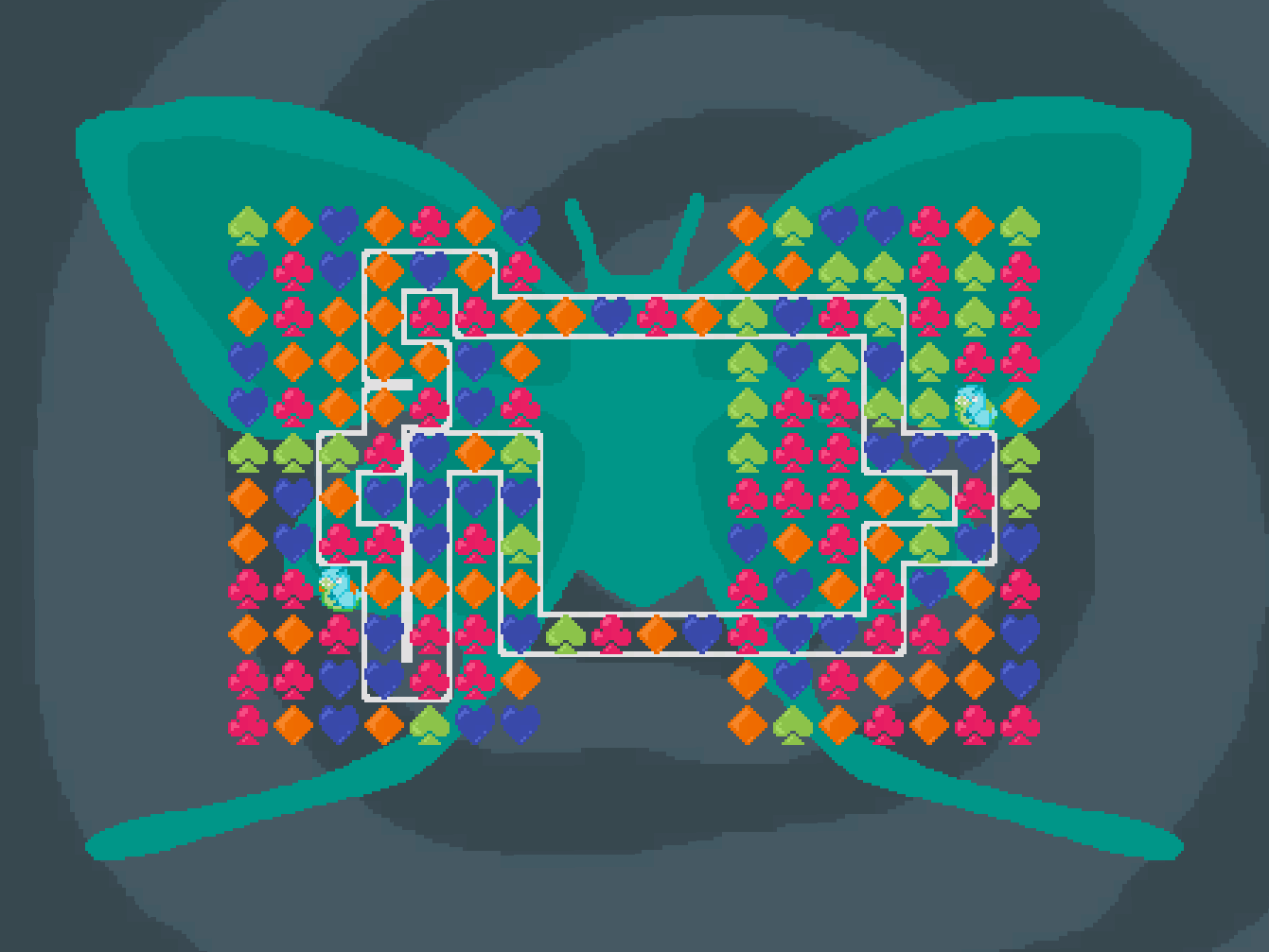 Some puzzle battler loop thing by Jwako