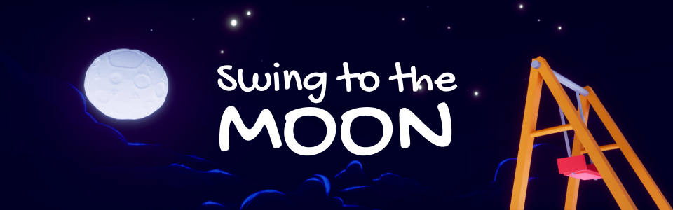 Swing to the MOON by clootron, E_L_1_Z_A