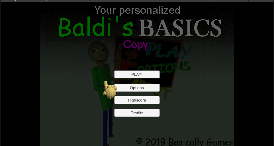 Your Personalized Baldi's Basics Copy by IzzBloxian