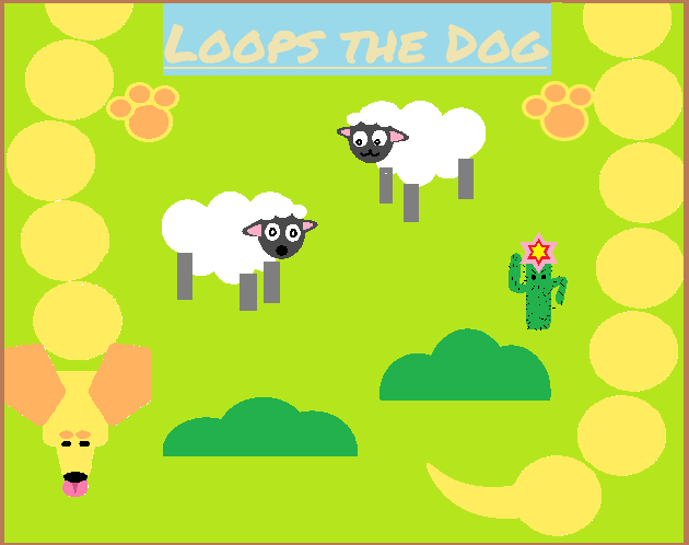 Loops the Dog by Cris Blu