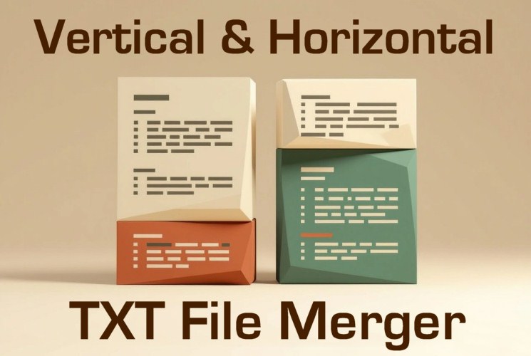 Verti-Horiz Text File Merger by Reactorcore
