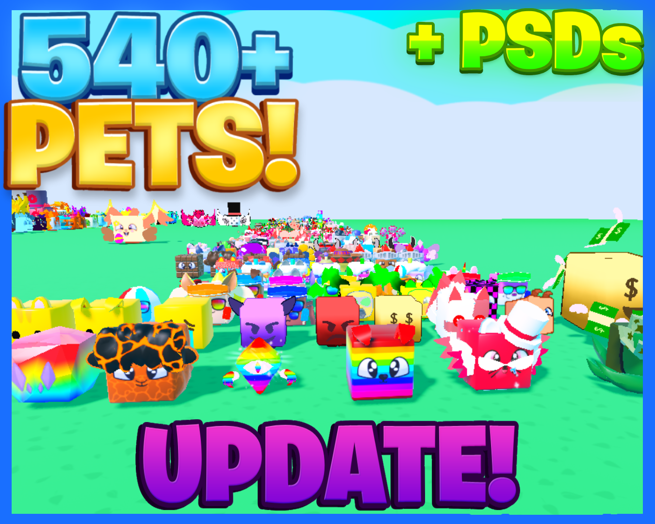 [🌈UPDATE 15🌻] Roblox Simulator Pet Pack by TMATS