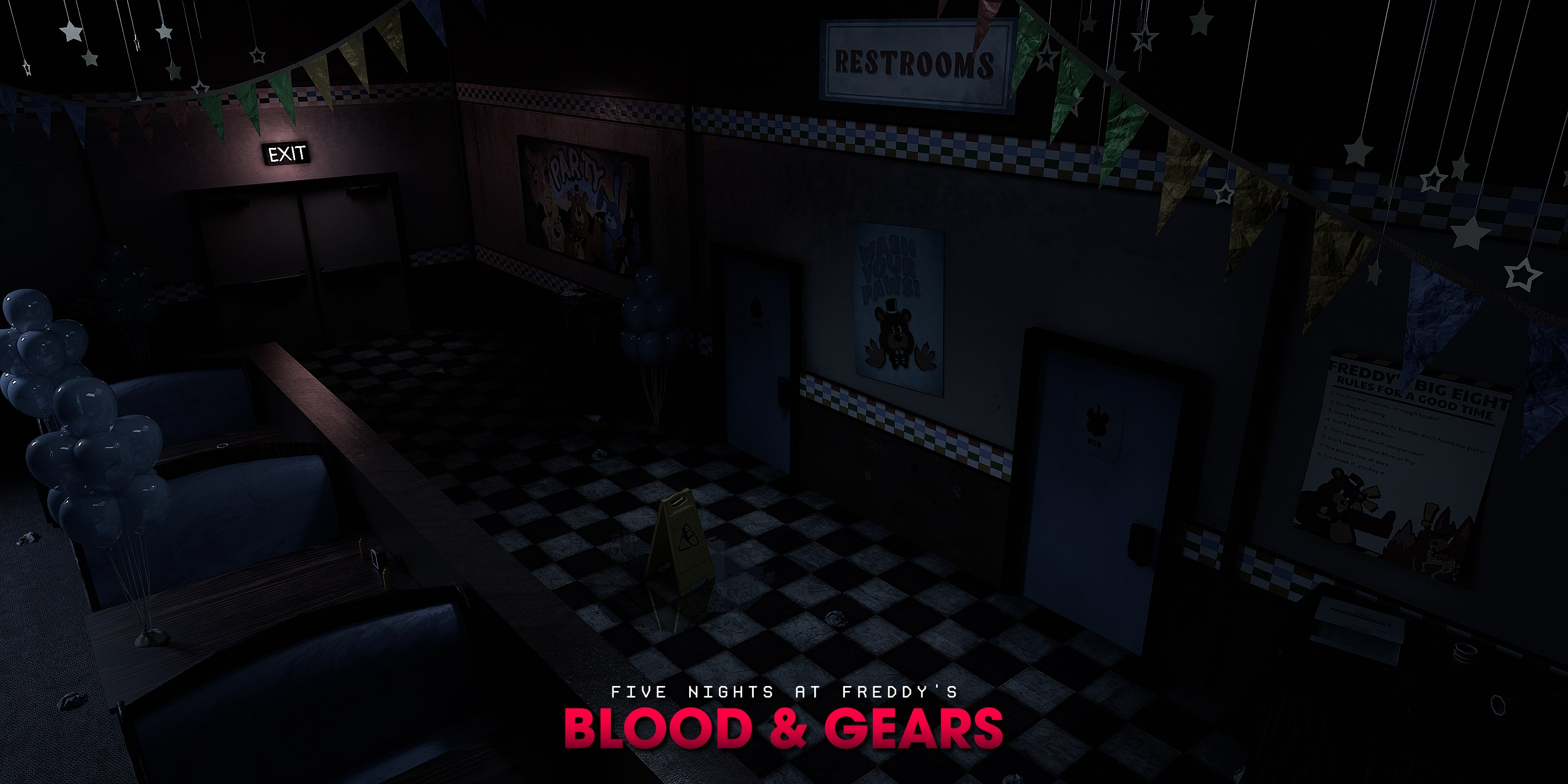Recently Revealed Cameras! - FNAF: BLOOD & GEARS by JDBRYANT