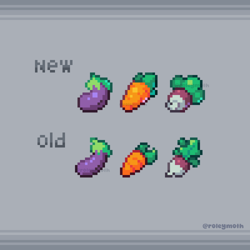 Crop icons remaked - Crop Tilesets and Icons - 51 Pixel Art Sprites by ...