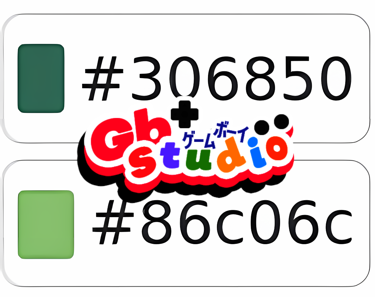 Color Palette for GB Studio 3.2+ & 4.1+ LibreSprite And Aseprite by ...