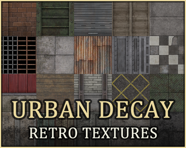 Strideh's Urban Decay Textures by Strideh